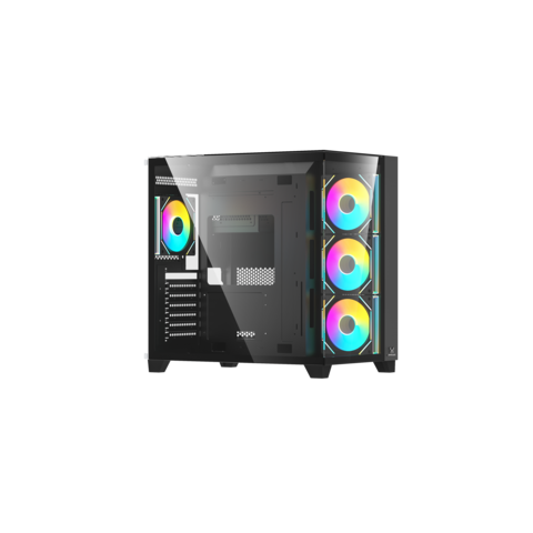 Fpmax Hot Luxury Cabinet Gaming Case With Tempered Glass Style Box For ...