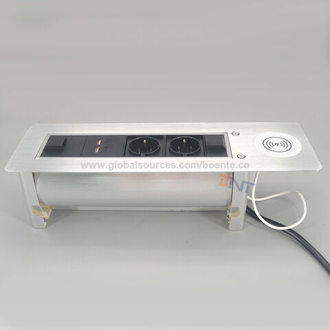 Buy China Wholesale Motorized Aluminum Alloy Flip-up Eu Power Socket ...