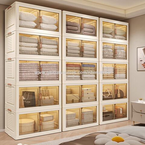 Multisize Plastic Storage Boxes Bedding And Clothing Storage Box ...