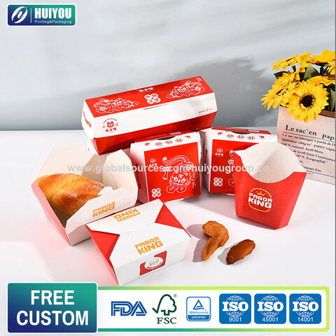 Food Packaging Fast Food Container Custom Logo Disposable Fried Chicken ...