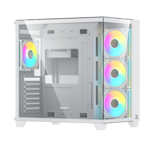 Fpmax Atx Computer Pc Gaming Case Cabinet With Tempered Glass, Support ...