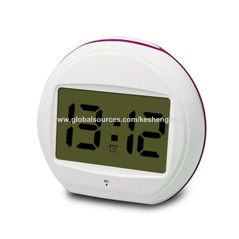 Custom Clear And Loud English Voice Talking Analog Alarm Clock For ...