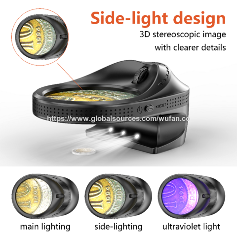 Factory Wholesale Digital Round Screen Visual Aid 10x 30x 60x 100x ...