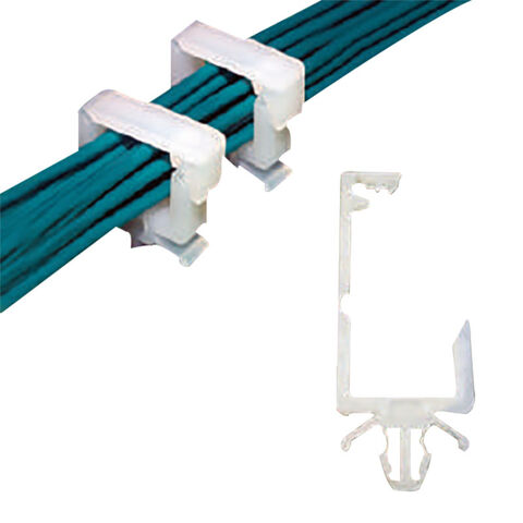 Chj-10 Cable Tie Holder Clip Plastic Clamps Mount Clamp Wire Zip Tie ...