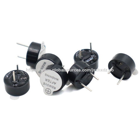 9*4.2mm Round Dc 12v Internal Drive Alarm Sound Continuous Beep Mini ...