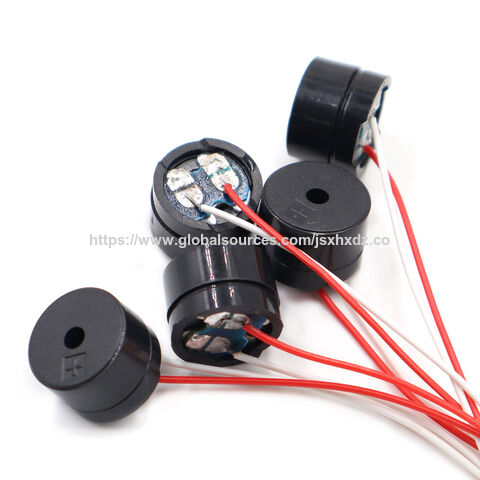 Magnetic Buzzer Alarm 12mm 12*8.5mm 16ohm External Driven Passive Split ...