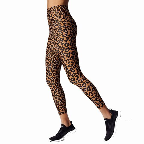 Custom Design Brazilian Leggings Leopard Printing High Waisted Workout ...