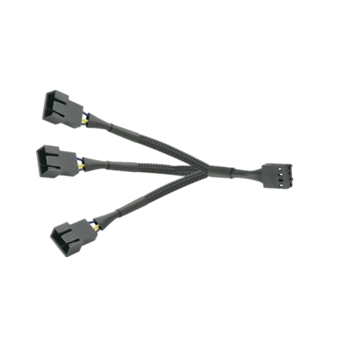 Pc Fan Cables, 3+1pin Pc Fan Splitter Y Extension Cable $0.1 ...