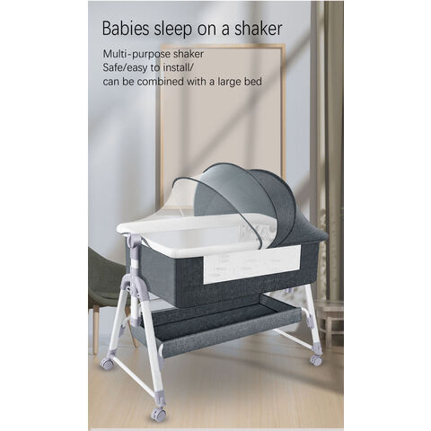 Baby Cot Bed Crib Removable Baby Bassinet With Diaper Table Multifunctional Set Bed For Bedroom ...