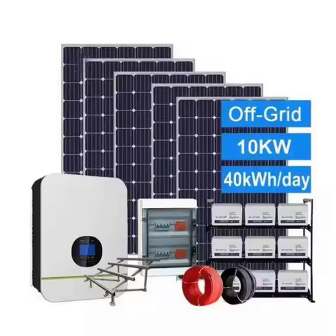 Buy China Wholesale Solar Powered 10kw Off Grid Solar Energy System Pv Panels Kit Easy ...