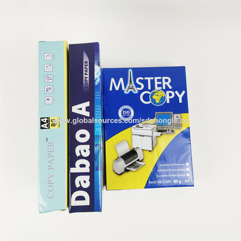 China Factory Lowest Price High Quality A4 Size Copy Paper 80gsm 500 ...