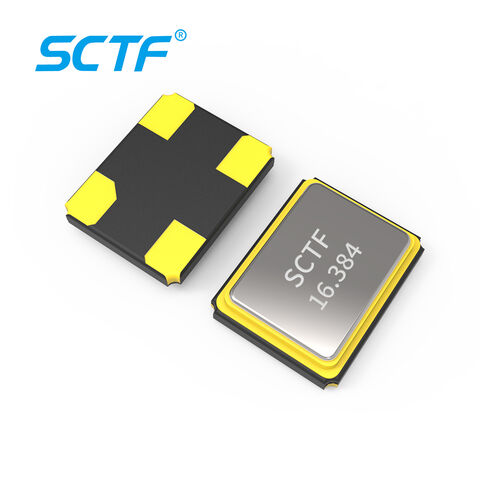 Manufacturer Supply High Precision Xtal 4pad 16.384mhz 12pf 3225 Smd Quartz Crystal Resonator ...