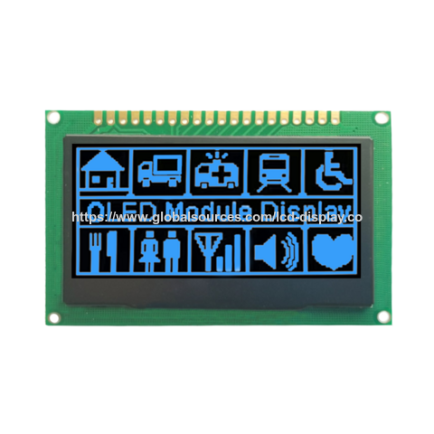 Custom Big Size Oled Portable Display With Driver Pcb 2.5 Inch 128x64 ...
