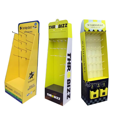 Cardboard Floor Counter Display Rack Promotional Pdq Display Box Pos ...