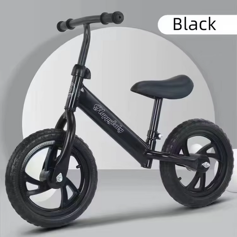 Baby Push 2 Wheels No Pedal 12 Inch Ride On Cycle For 3-6 Years Old ...