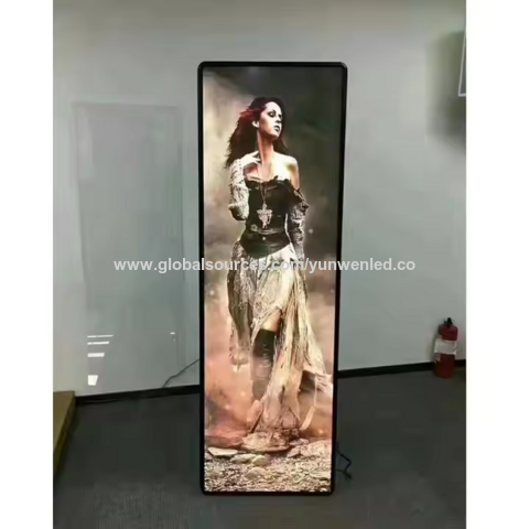 Buy China Wholesale Floor Standing P2.5 Led Screen Poster Advertising ...