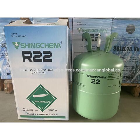 99.99% Purity 25lb R410a Refrigerant Gas 11.3kg R410a Refrigerant Gas ...