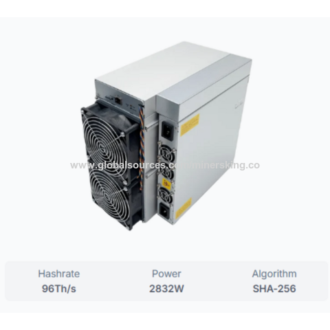 Bitmain Antminer S19jpro 96tminer Btc Bsv Bch Miner Blockchain Miner ...