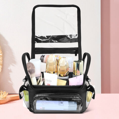 Large Capacity Pvc Makeup Bag Transparent Simple Toiletry Bag Portable ...
