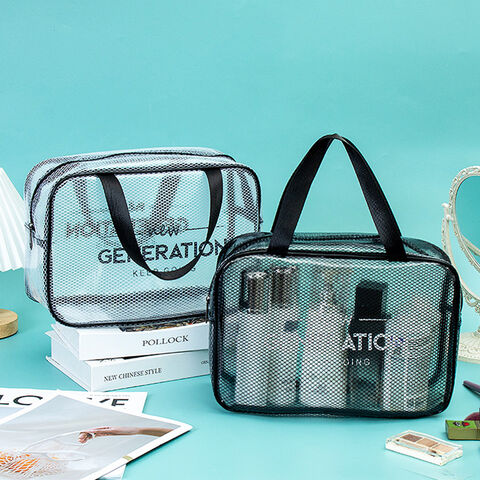 Buy China Wholesale Transparent Eva Single Layer Makeup Bag Simple ...