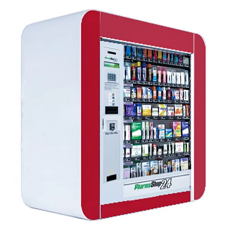24 Hours Outdoor Vending Machine Waterproof Snack Pizza Vending Machine ...