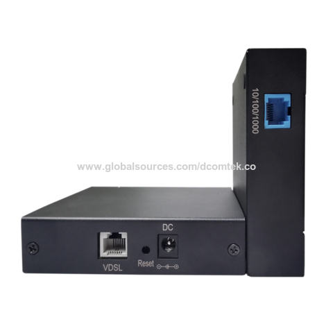 Industrial 10/100/1000m Vdsl2 Ethernet Extender Over Single Pair Wire ...
