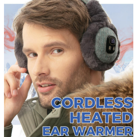 Aroma Season Heated Ear Warmer For Men & Women, 2 Heating Modes ...