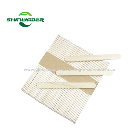 Buy China Wholesale Natural Diy Professional Round Edge Popsicle Spoon ...