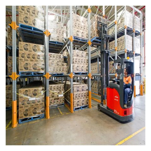 Warehouse Drive-in Racking System For High-density Storage & Forklift ...