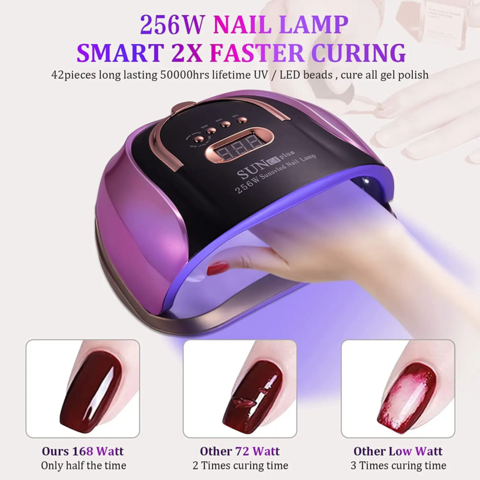 Wholesale Nail Dryers Professional Uv Gel Curing Lamps 57leds Smart ...