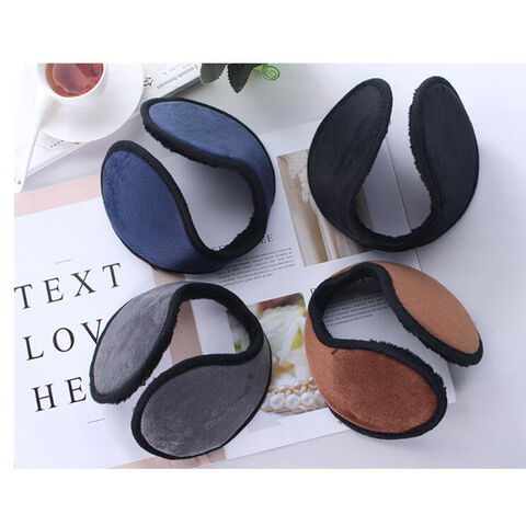 Fashion Winter Adult Cold Protection Ear Muffs Solid Wind Proof Ear ...