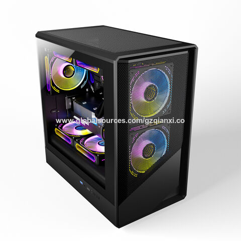 Factory Oem Tempered Glass Gaming Pc Case M-atx/itx Usb3.0 Mid Tower ...