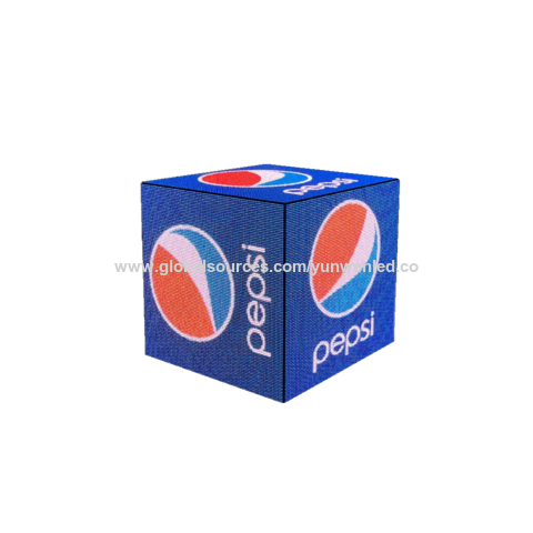 Buy China Wholesale Full Color Outdoor 4sides Led Cubic Display Screen ...
