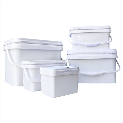 Drums, Barrels & Aerosol Cans White 500ml 1l 2l 3l 4l 5l 10l 18l 20l 25l 30l Plastic Bucket With ...