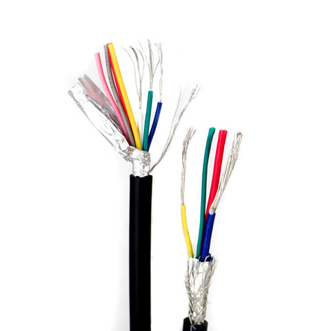 Awm Style Ul2854 3 Conductor Double Braid Shield Cable Pvc Jacket ...