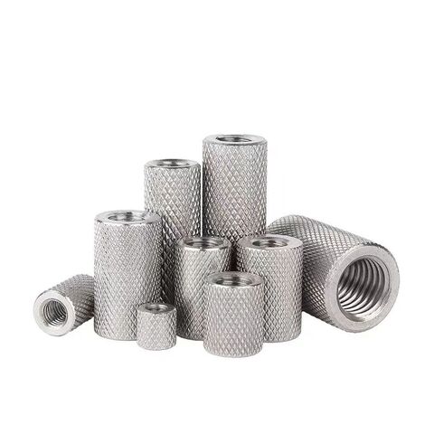 Factory Wholesale Carbon Steel Galvanized Internal Thread Nut Knurled ...