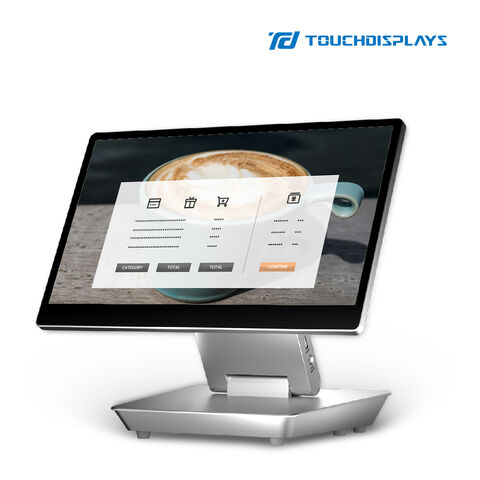 Oem 15.6 Inch Pos Terminal Foldable With Waterproof And Anti-glare For ...