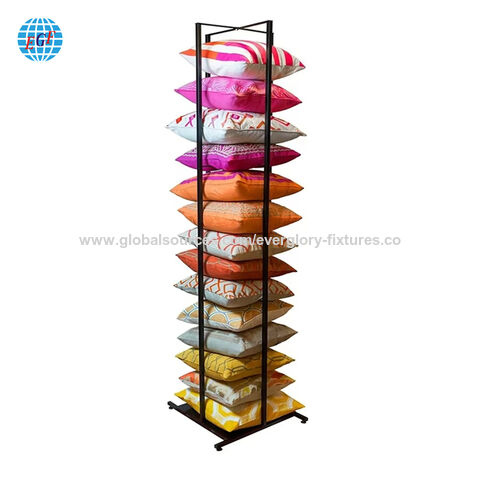 Custom Square Cushion Bolster Pillow Display Rack - Expore China ...