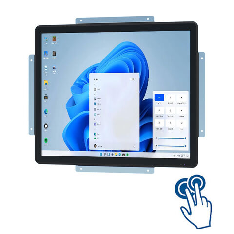 19-inch Windows Touch Screen For Transportation Hubs And Access Control ...