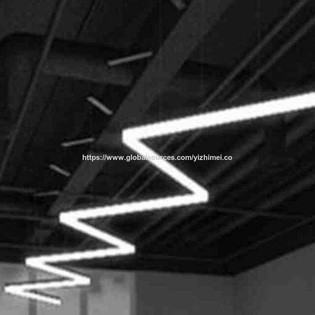 Modern Design Led Linear Light Led Linear Chandelier Pendant Light For ...