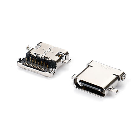 Right Angle 24 Pin Usb 3.1 Type C Hybrid Waterproof Connectors For ...