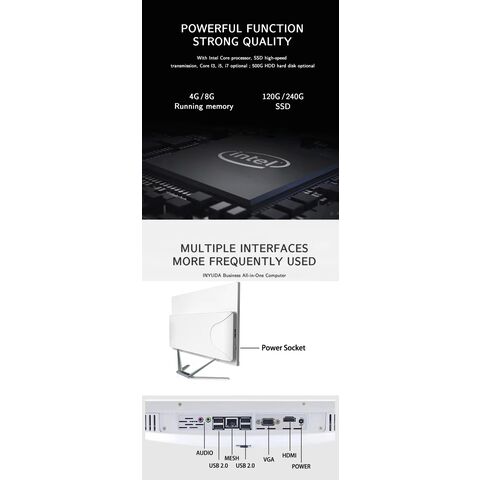 Ultra Slim Touchscreen All-in-one Pc With I5-13 Gen Processor All In ...