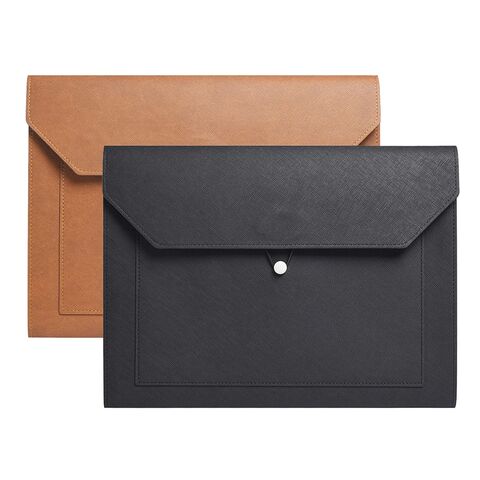 Leather Envelope Folder A4 Document Envelope Professional Customization ...