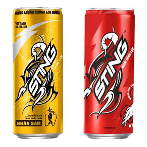 Original 500ml Cans Sting Energy Drinks Different Fresh Flavors ...