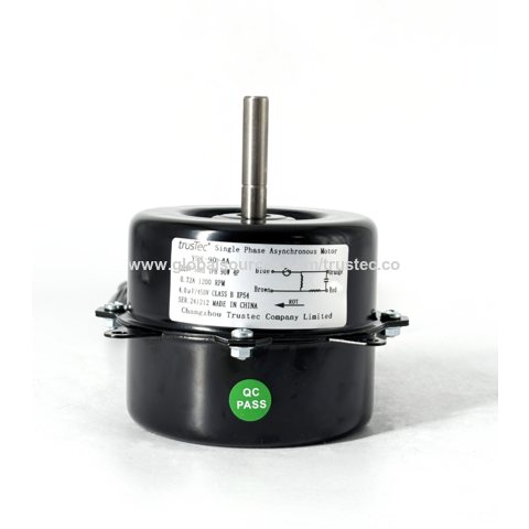 Outdoor Fan Motor For Air Conditioner - 90w 1200rpm 220v 50hz, Hvac ...