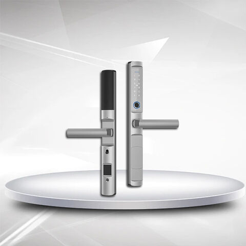 European Mortice Smart Lock Aluminum Door Fingerprint Keyless Smart ...