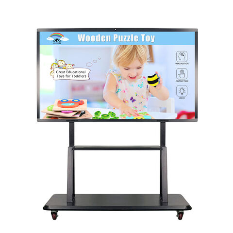 Factory Price 4k Android Ops 75 Inch Interactive Display Smart Board ...