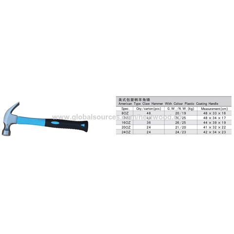 Factory Direct High Quality China Wholesale Claw Steel Axe Hammer $10 ...
