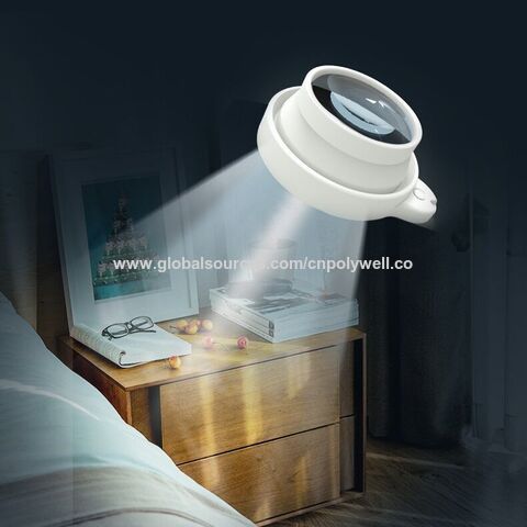 Portable Zoom Led Magnifying Glass With Led Light And Adjustable 2x 3x ...