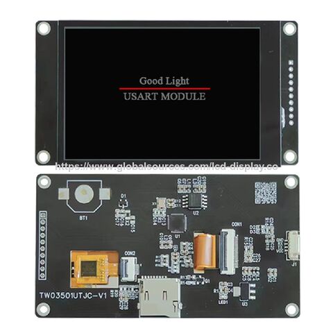 Hmi 3.5 Inch 480x320 Touchscreen Lcd Panel With Uart Rs232 Rs485 ...